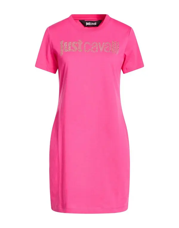 Just Cavalli Mini T-shirt Dress - Pink