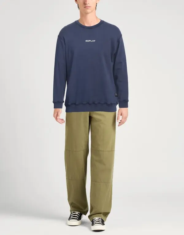 REPLAY Organic Cotton Crewneck Sweatshirt