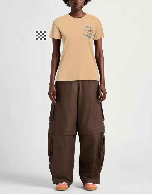 REPLAY T-shirt With Appliqués