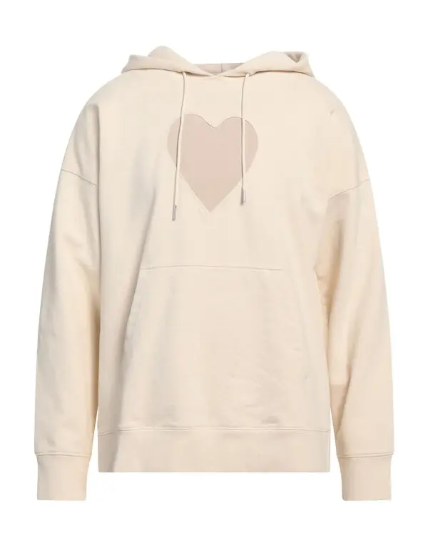 Sandro Long Sleeve Sweatshirt - Beige