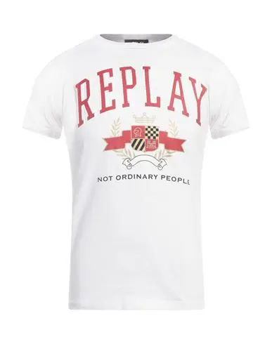 REPLAY T-shirt Size Cotton - White