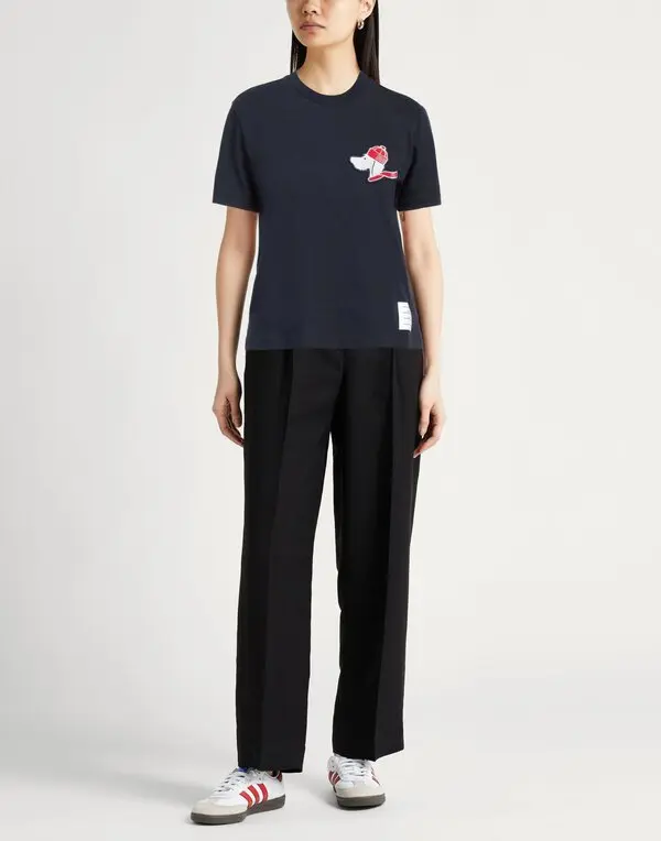 Thom Browne Jersey T-shirt With Appliqués