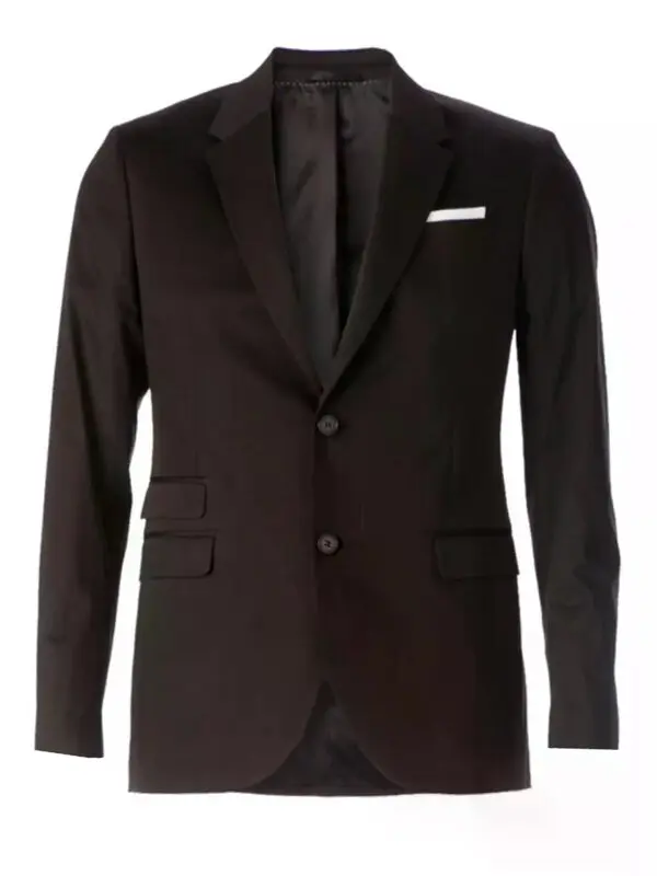 Neil Barrett Classic Two Button Blazer - Black