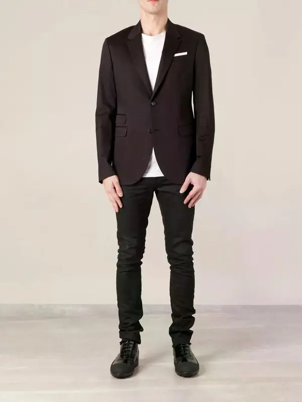 Neil Barrett Classic Two Button Blazer - Black