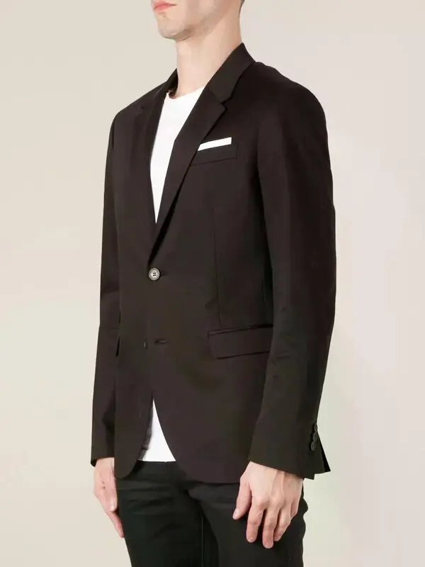 Neil Barrett Classic Two Button Blazer - Black