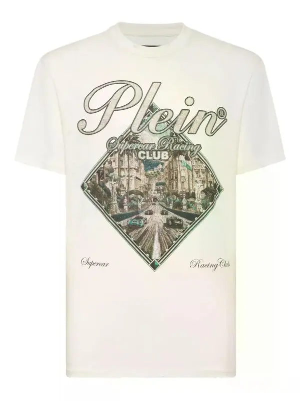 Philipp Plein Rombo Monaco T-shirt - White