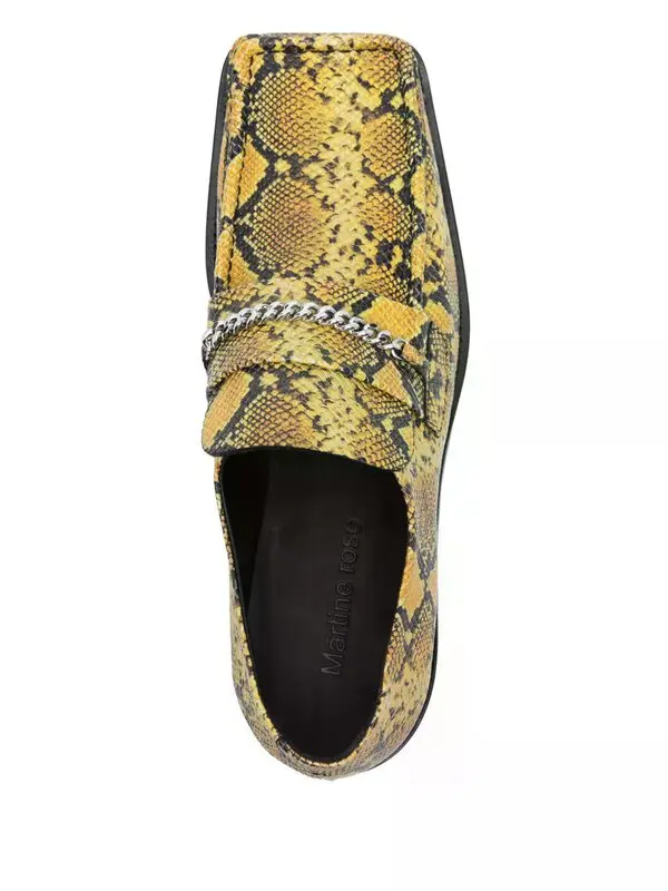 Martine Rose Square-toe Loafers