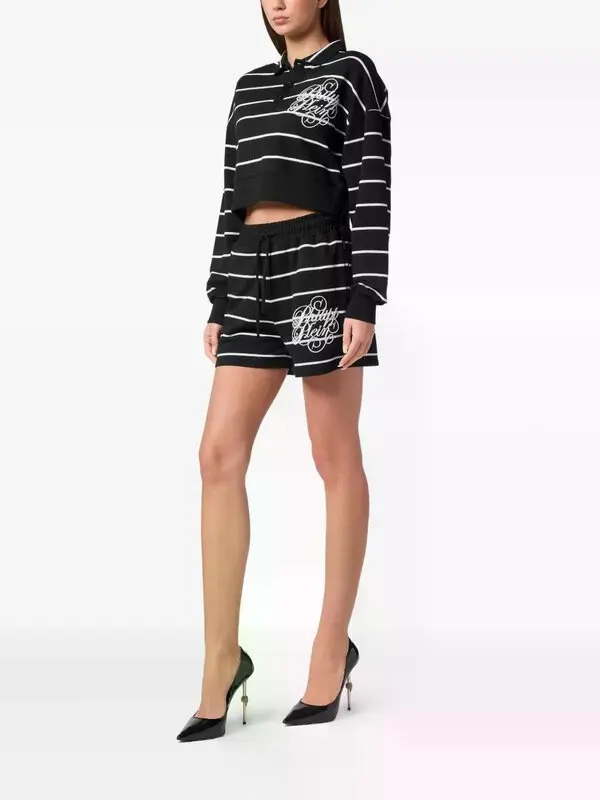 Philipp Plein Striped Polo Shirt