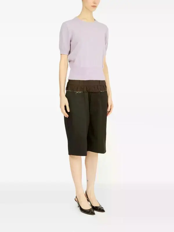 MAISON MARGIELA Virgin Wool Top - Purple