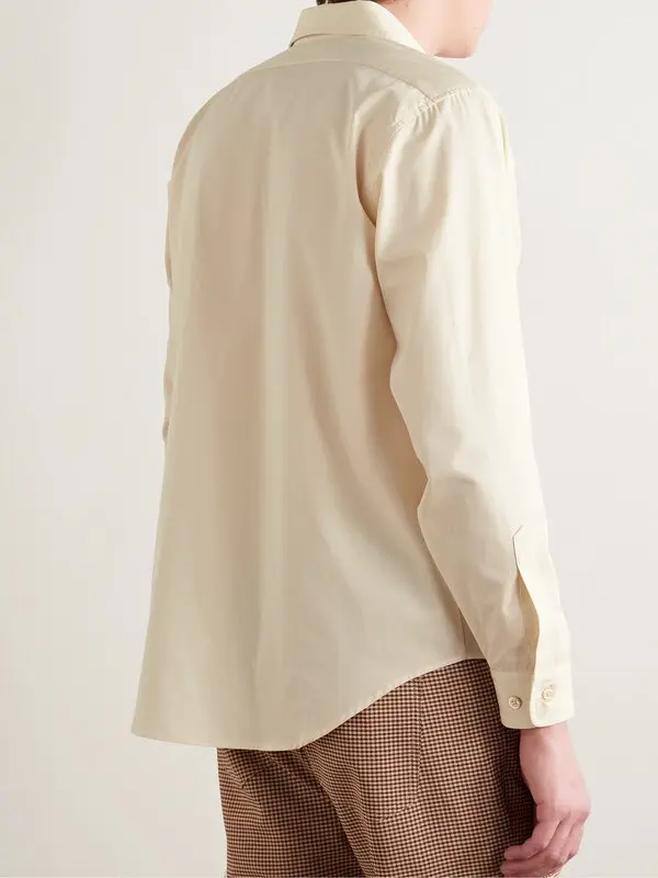 SMALL TALK Printed Cotton-poplin Shirt