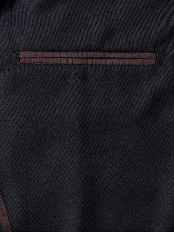 Rubinacci Unstructured Wool-twill Suit Jacket