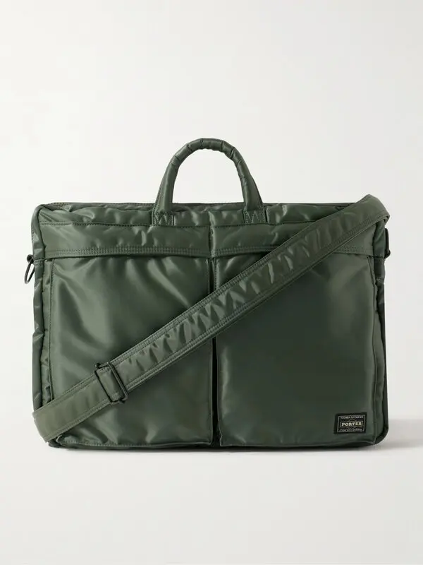 PORTER-YOSHIDA & CO Tanker 2way Briefcase - Green