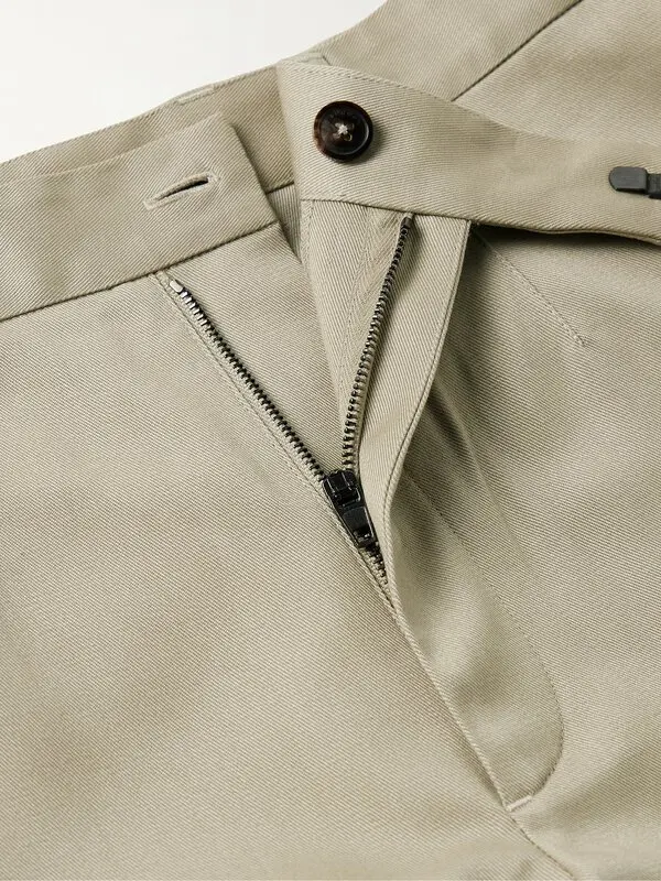 Purdey Straight-leg Stretch-lyocell Twill Chinos