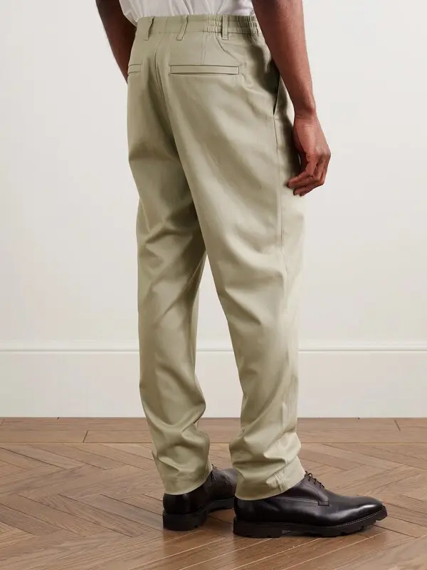 Purdey Straight-leg Stretch-lyocell Twill Chinos