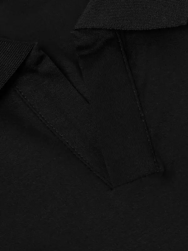 Nn07 Paul 3525 Organic Cotton Polo Shirt - Black
