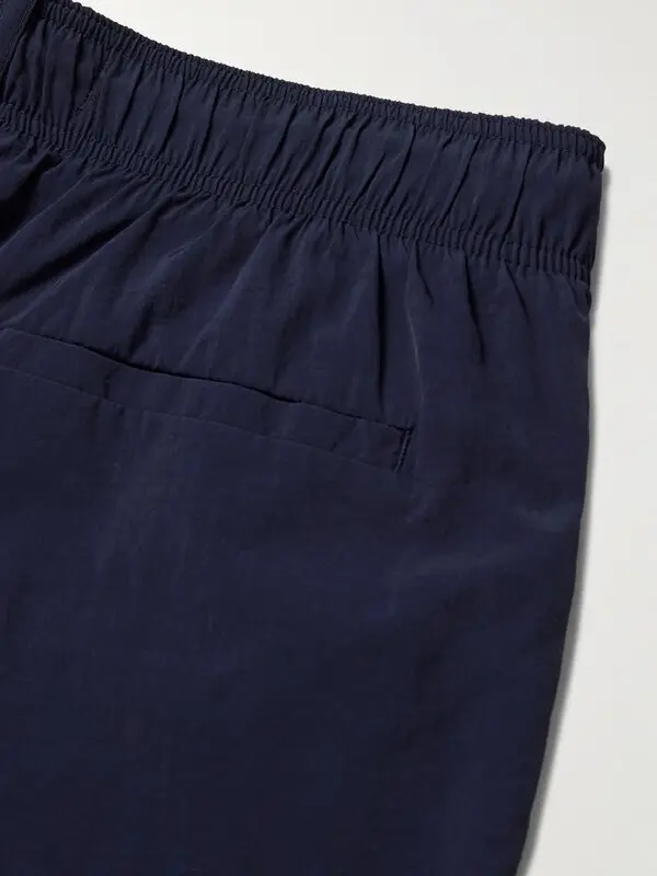 Frescobol Carioca Salvador Straight-leg Mid-length Swim Shorts - Blue
