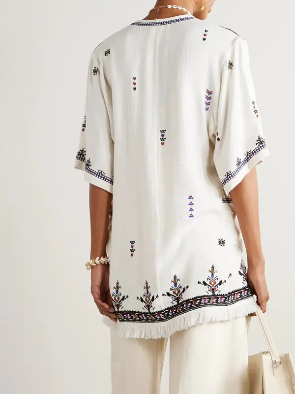 MARANT ETOILE Kressy Embroidered Tunic