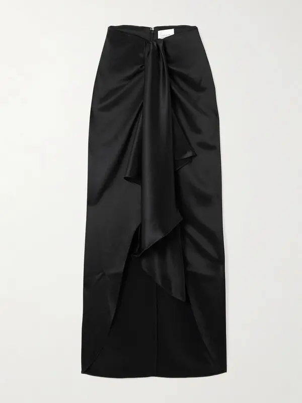 Galvan De Lovie Asymmetric Maxi Skirt