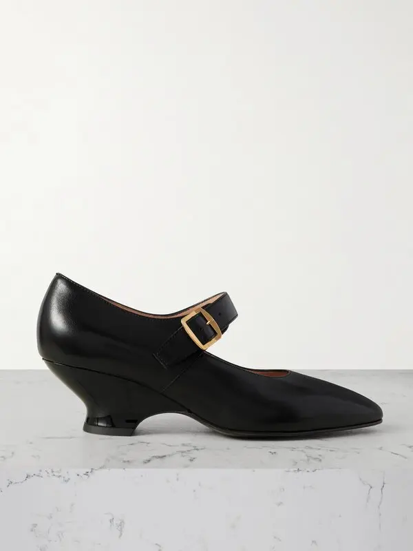 Bally Glendy Leather Mary Jane Pumps