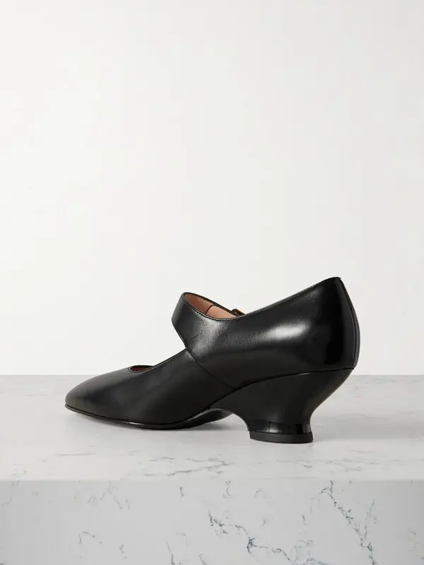 Bally Glendy Leather Mary Jane Pumps