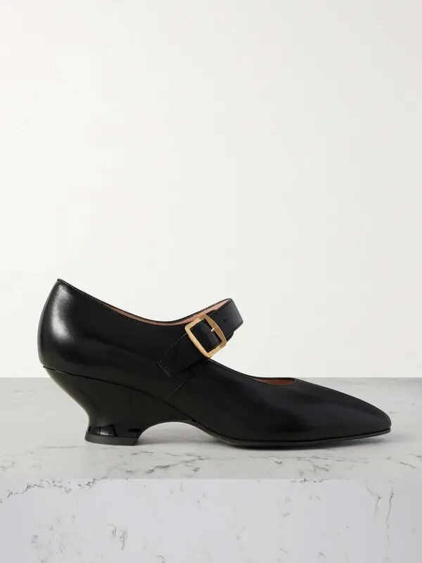 Bally Glendy Leather Mary Jane Pumps