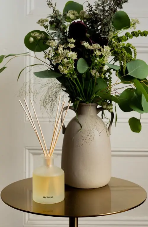 APOTHEKE Verdant Garden Reed Diffuser - Translucent