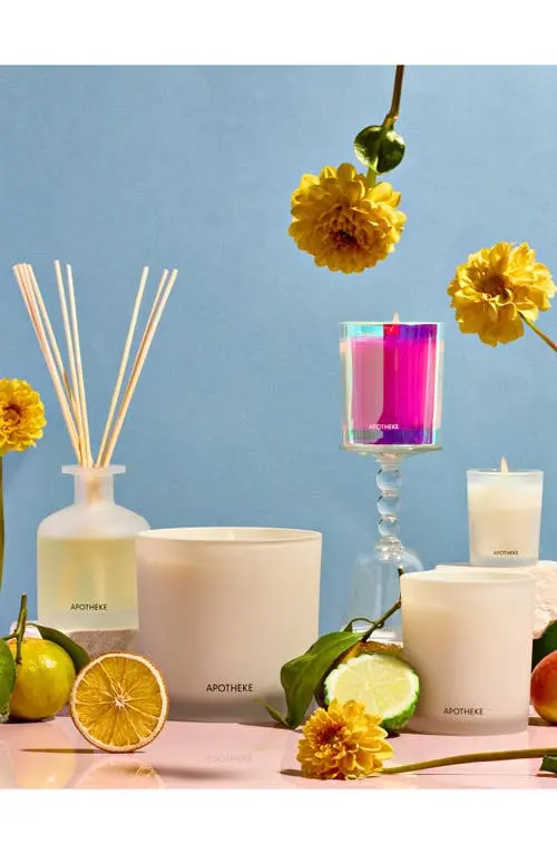 APOTHEKE Bergamot Tangerine Reed Diffuser - Translucent