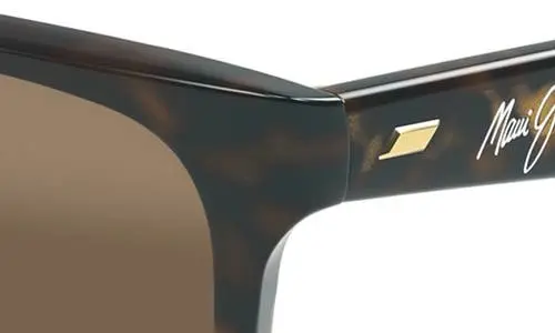 Maui Jim Kikonia Xl Rectangular Sunglasses