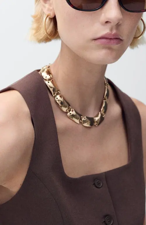 Mango Klum Square Neck Vest