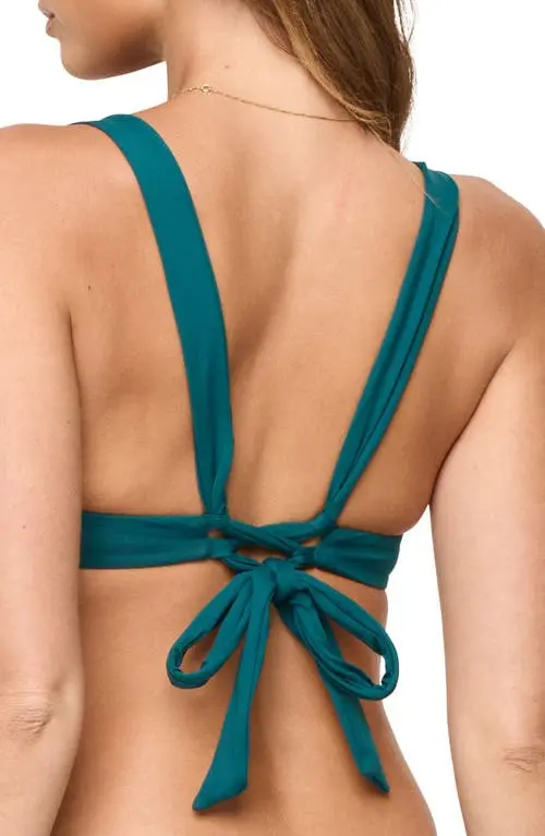 L*Space Mako Underwire Bikini Top - Deep Teal