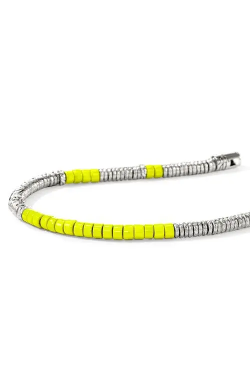 John Hardy Sterling Silver Heishi Bracelet