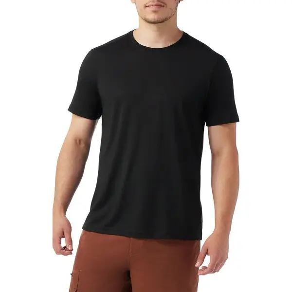 Smartwool Active Performance Wool Blend T-shirt - Black