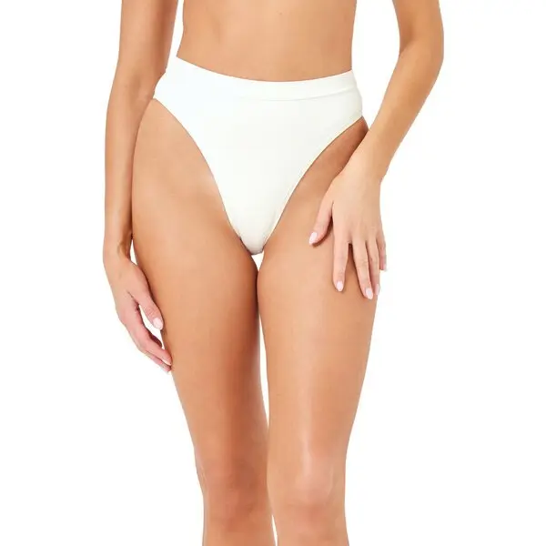 L*Space X Anthropologie Frenchi Bitsy Bikini Bottom - Cream