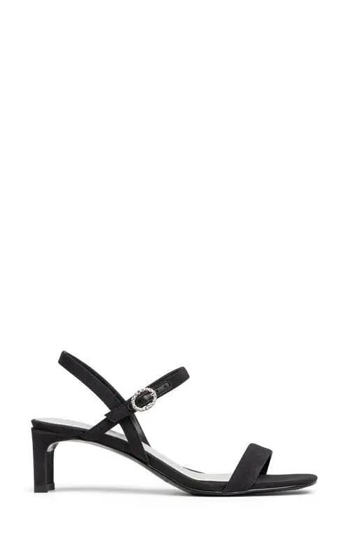 DONALD PLINER Block Heel Sandal - Black
