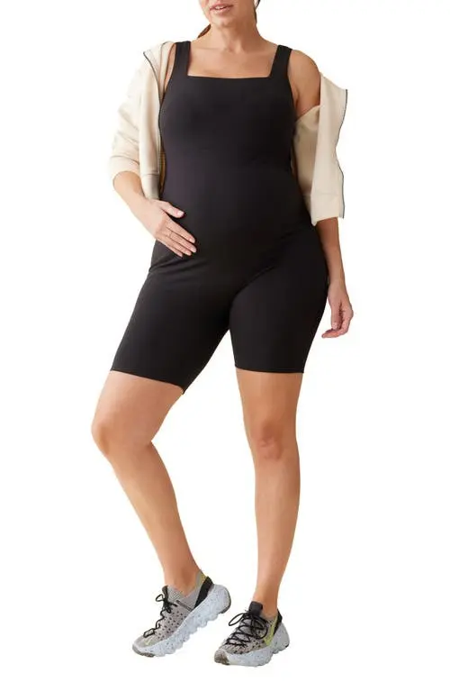 Ingrid & Isabel® Maternity Romper - Black
