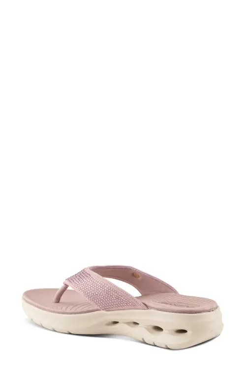 SPRING STEP SHOES Gorski Platform Wedge Flip Flop