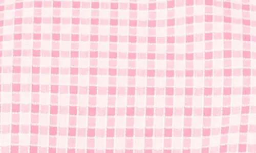 CECE DUPRAZ Gingham Bow Shoulder Top - Confetti