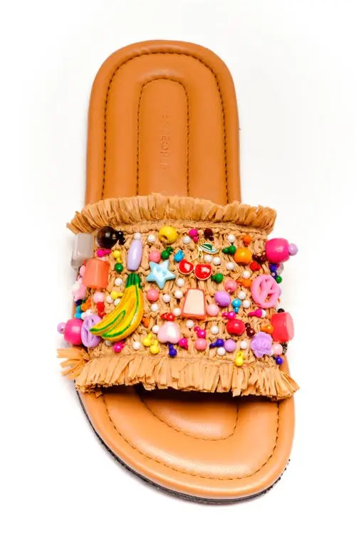 Free People Shipwrecked Beaded Slide Sandal