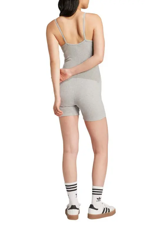 Adidas Originals By Alexander Wang Essentials Rib Romper - Mgreyh