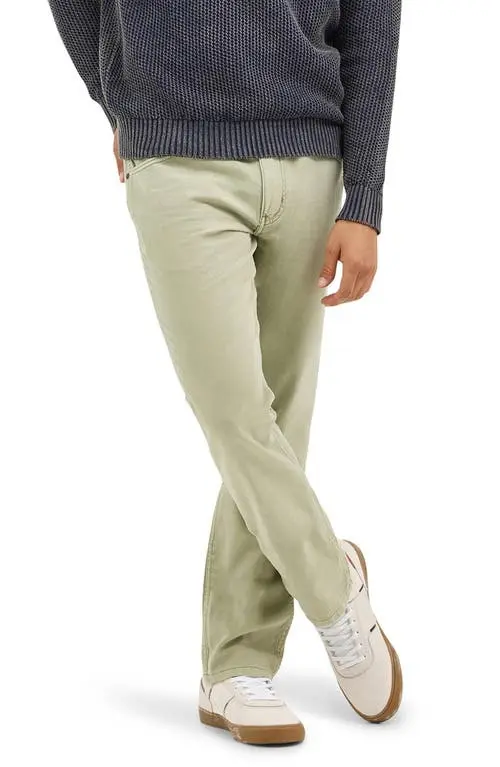 Wrangler Greensboro Straight Leg Cotton & Linen Pants - Tea