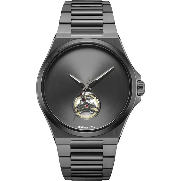 KENNETH COLE Automatic Bracelet Watch - Black