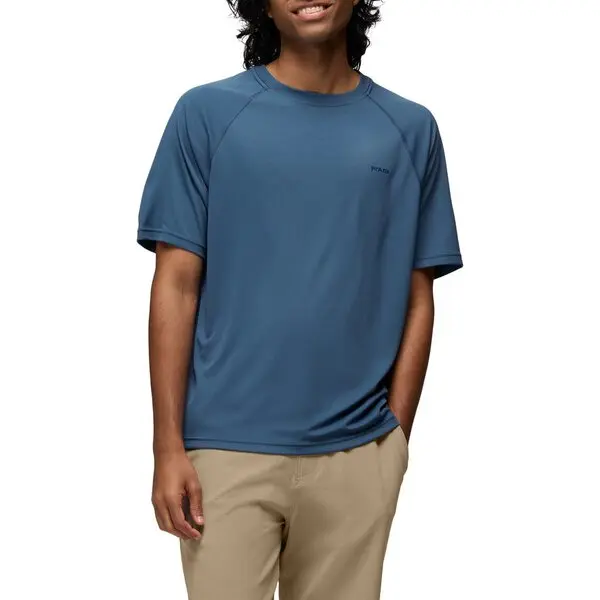 Prana Sol Shade T-shirt - Bluff Blue