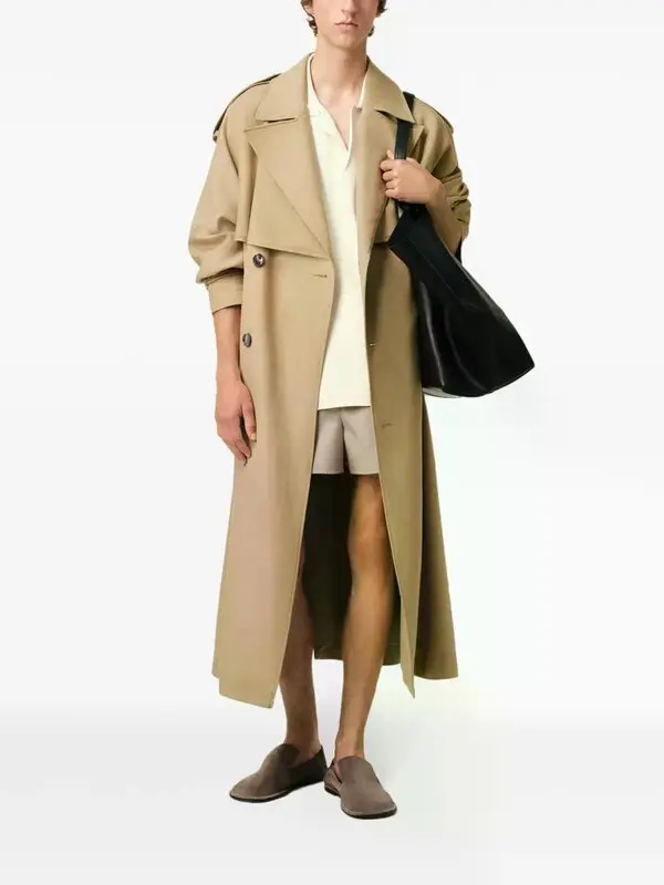 AMI Paris Virgin Wool Trench Coat