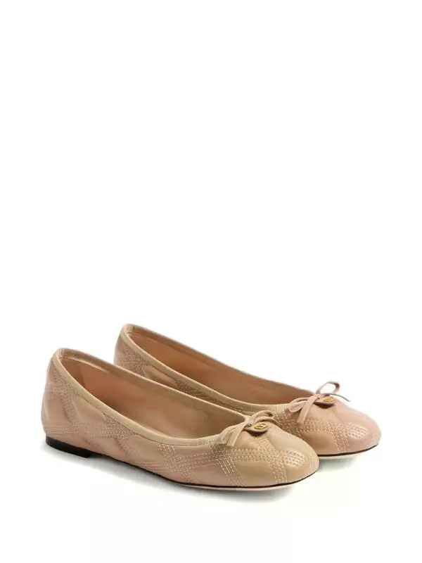 Valentino Garavani Quiltie 67 Ballet Flats - Pink