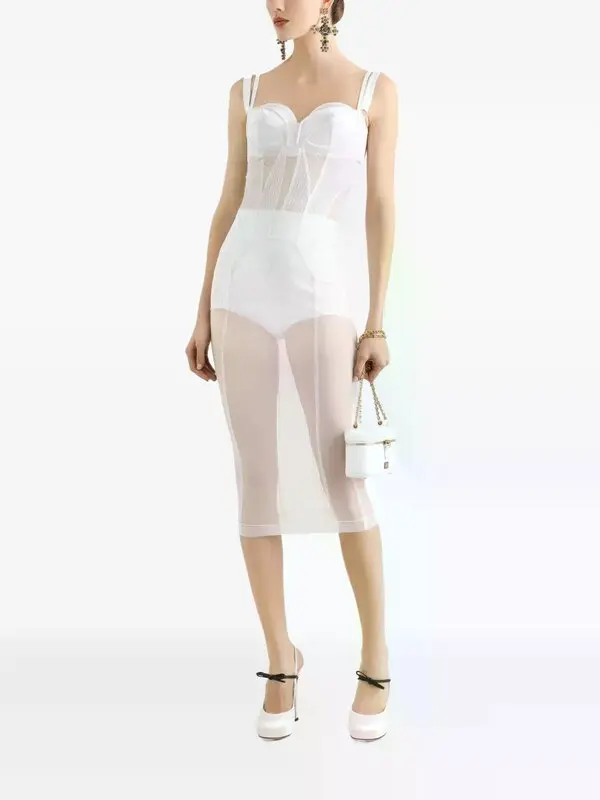 Dolce & Gabbana Corset-style Midi Dress