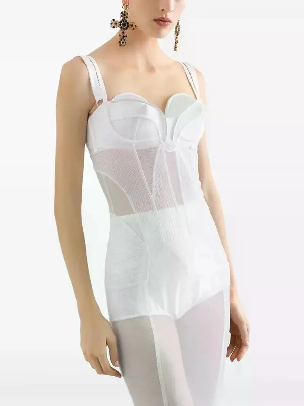 Dolce & Gabbana Corset-style Midi Dress