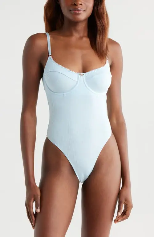 KILO BRAVA Rib Underwire Bodysuit