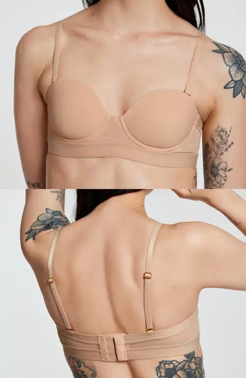 Pepper Mvp Multiway Strapless Bra - Buff