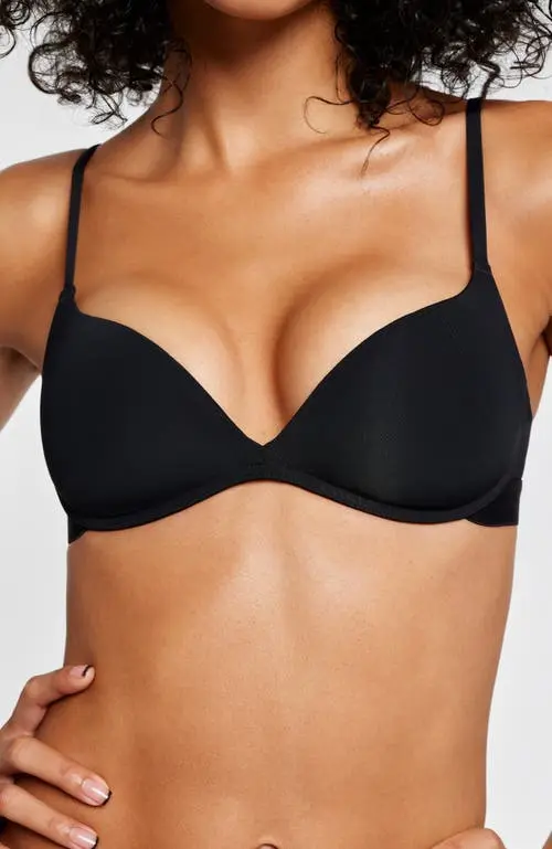 Pepper Zero-g Wirefree Lift Up Bra - Black
