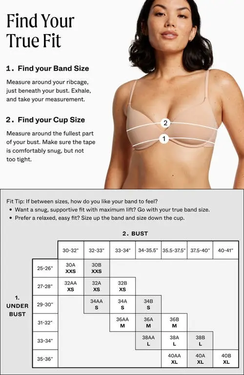 Pepper Zero-g Wirefree Lift Up Bra - Buff